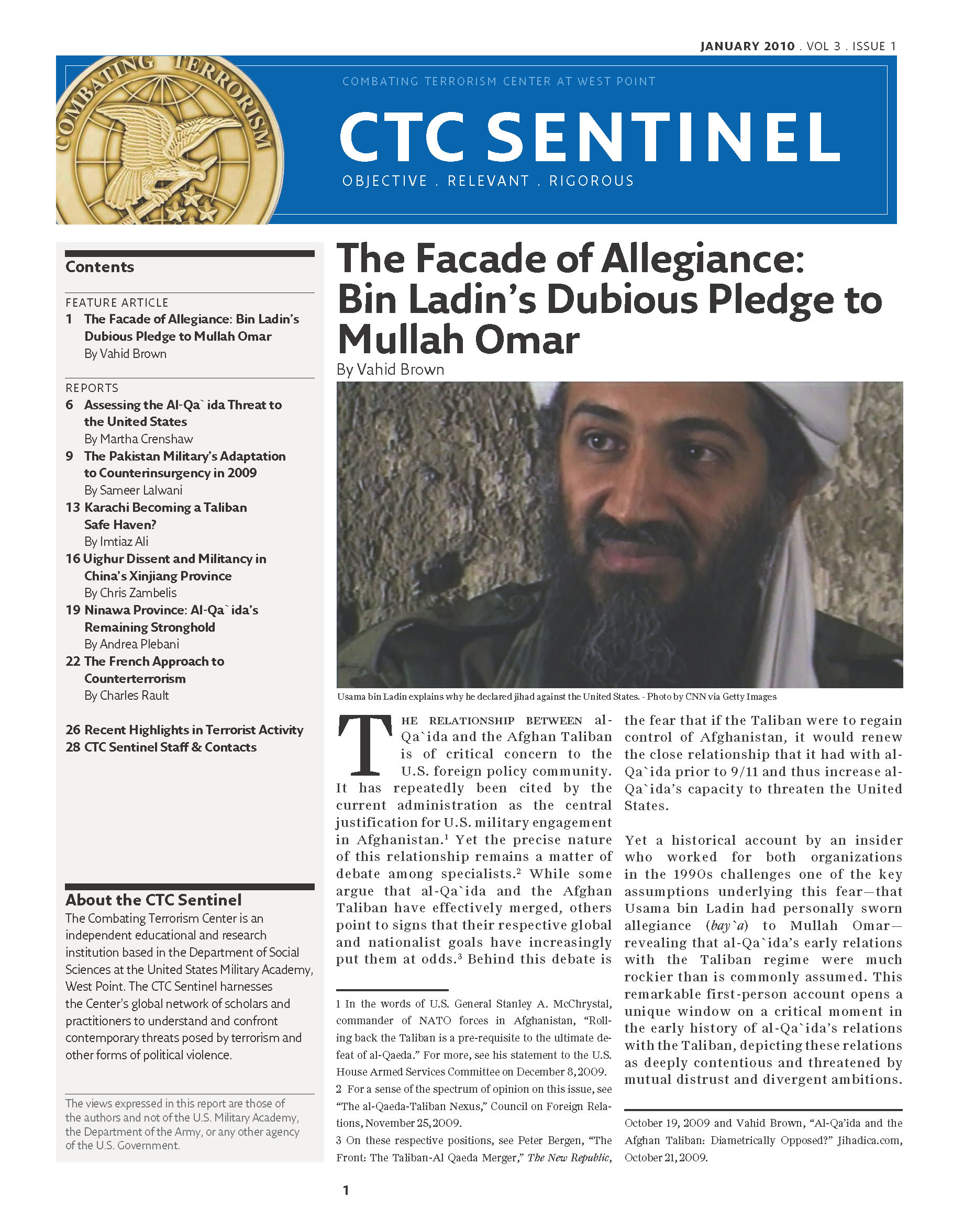 The French Approach to Counterterrorism - Combating Terrorism Center at ...