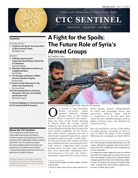 Defining Cyberterrorism: Capturing a Broad Range of Activities in ...