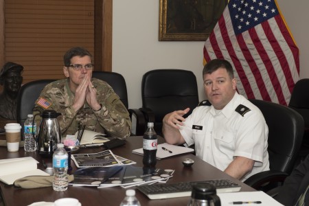 GEN Votel, commander of U.S. Central Command, visits CTC – Combating Terrorism Center at West Point