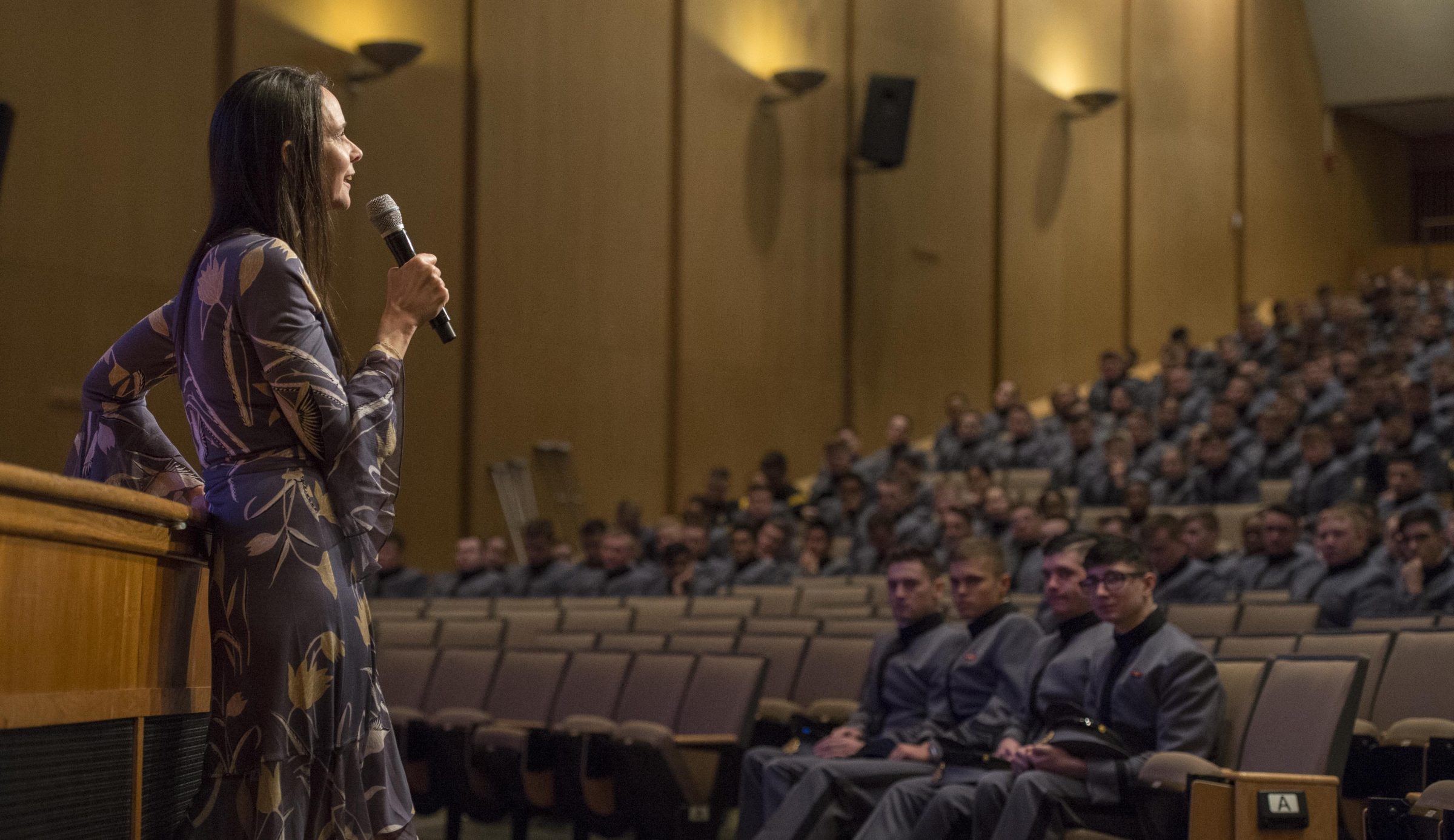 Jen Easterly delivers address to cadets in annual CTC Yearling Lecture ...