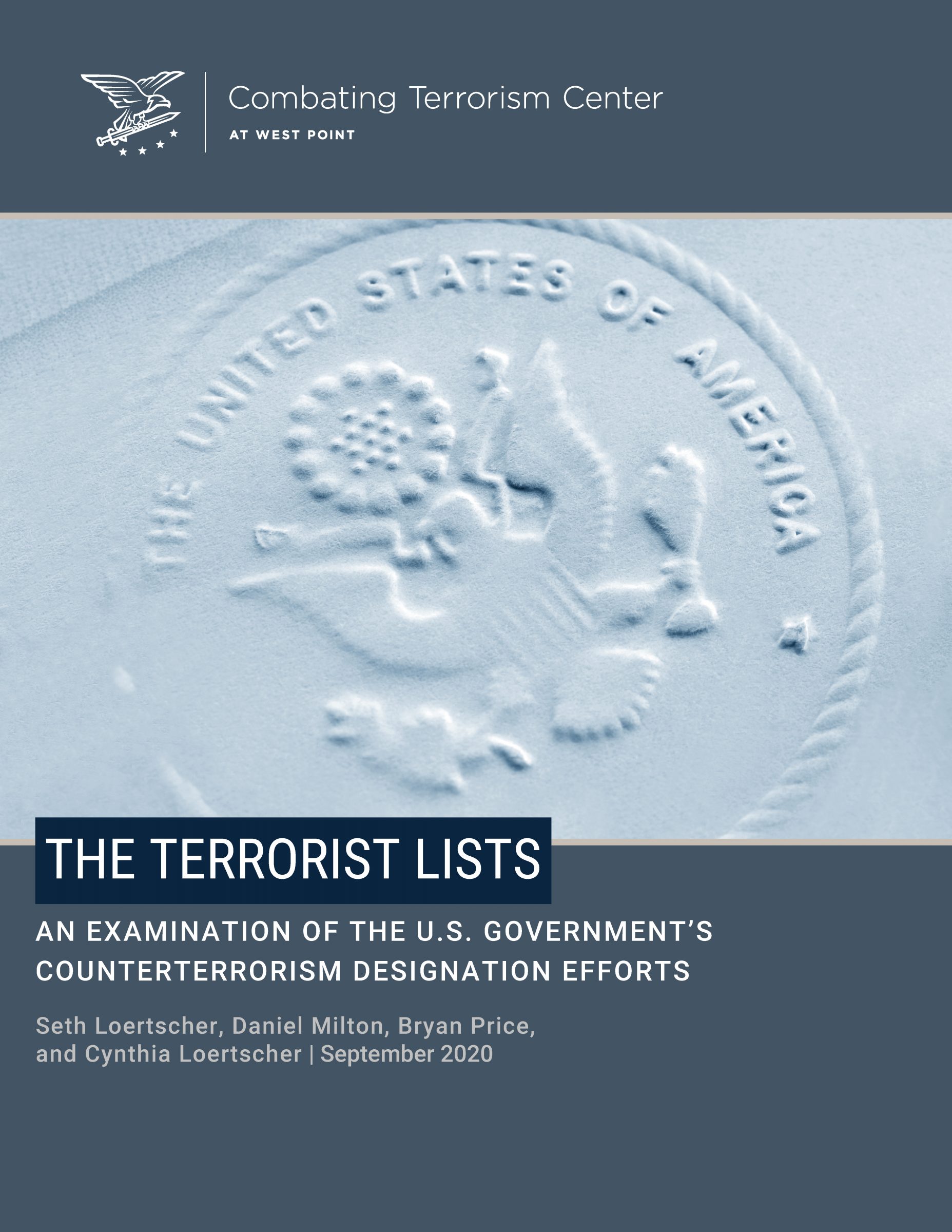 The Terrorist Lists: An Examination of the U.S. Government's ...