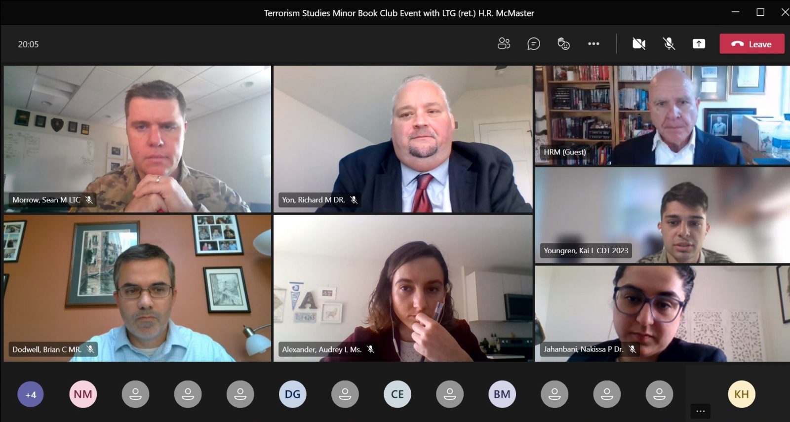 CTC hosts LTG(R) H.R. McMaster for inaugural cadet book club – Combating Terrorism Center at ...